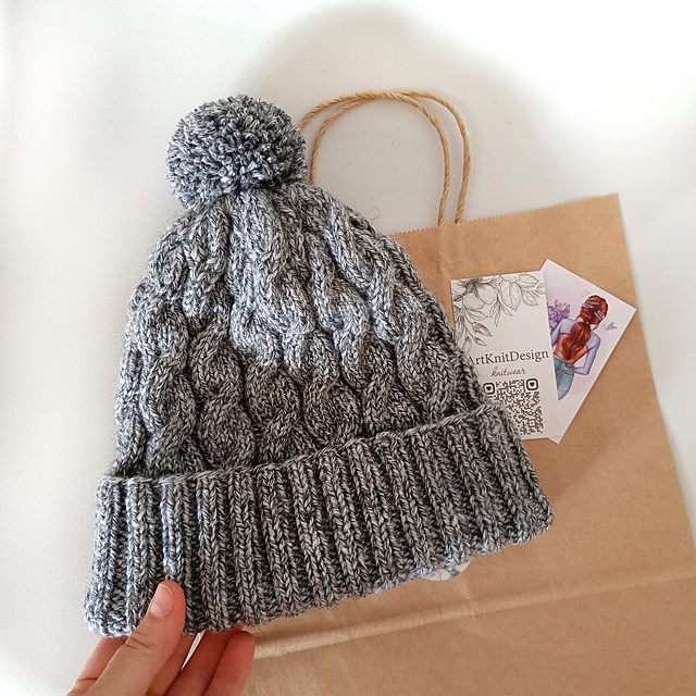 Ravelry: Lovely Pompom Hat pattern by Tatyana Girsh