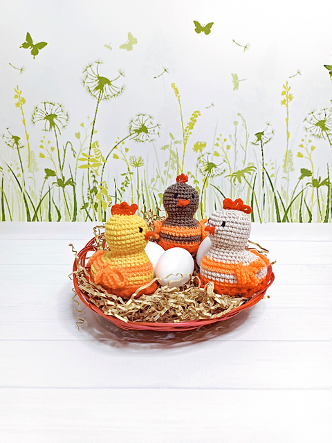 Ravelry: Easter Chicken pattern by Tatsiana Tsitova