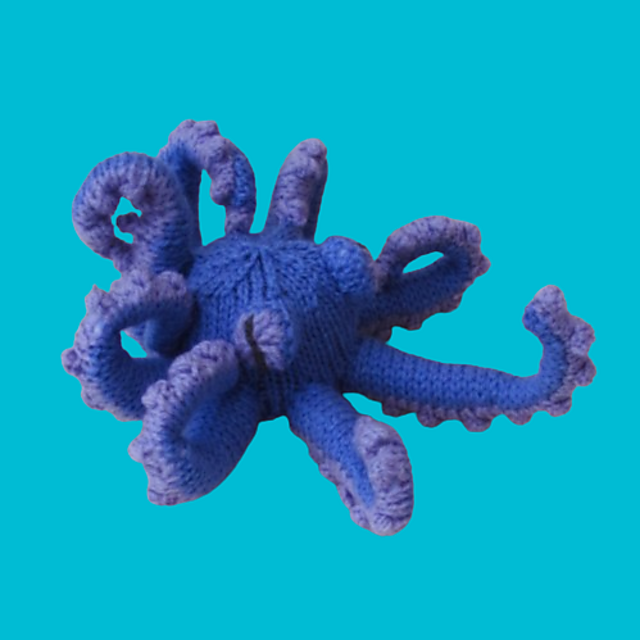 Ravelry: June Octopus Chocolate Orange Cosy pattern by Susan Cowper