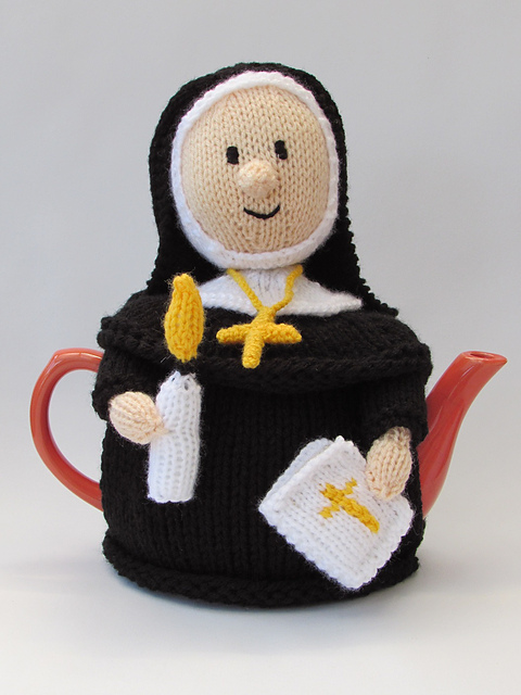 Ravelry: Catholic nun tea cosy pattern by Susan Cowper
