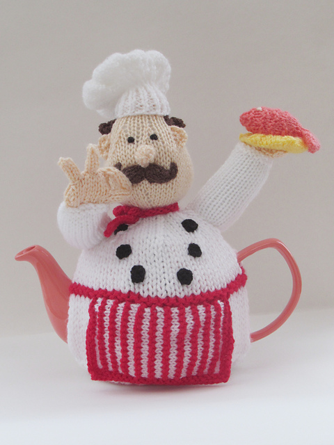 Ravelry: Chef Tea Cosy pattern by Susan Cowper