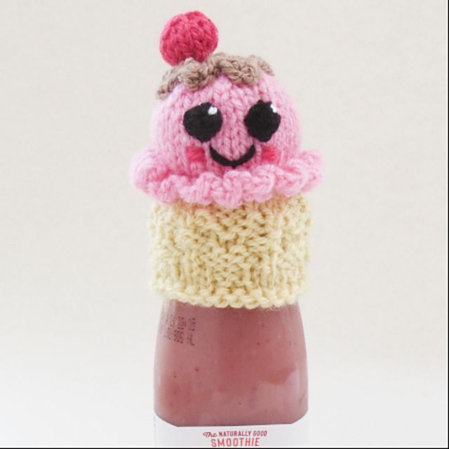 Ravelry: Ice Cream Innocent Smoothie Hat pattern by Susan Cowper
