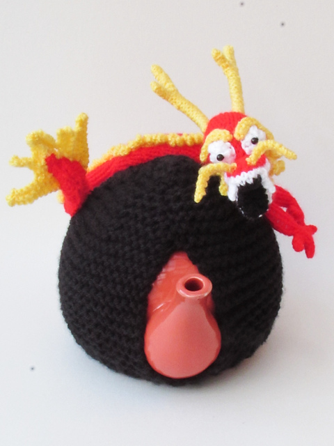 Ravelry: Chinese Dragon Tea Cosy pattern by Susan Cowper