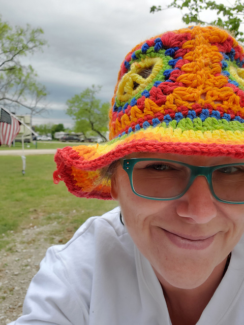 Ravelry: Peace Bucket Hat pattern by Lara Huey