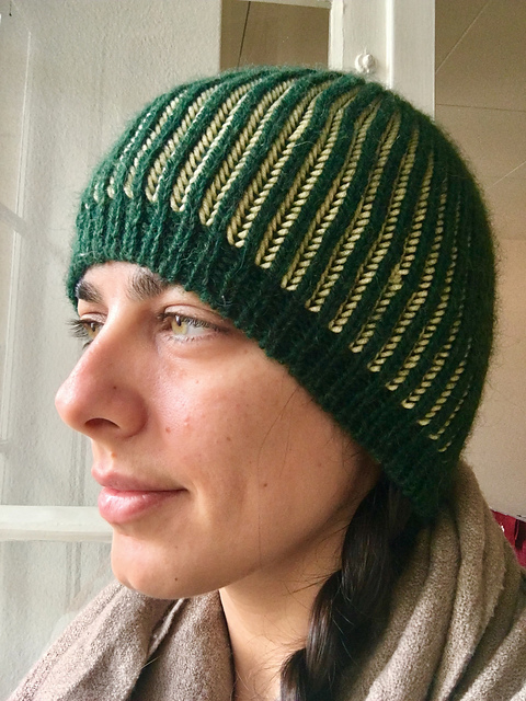 Ravelry: Brioche Hat pattern by Novita