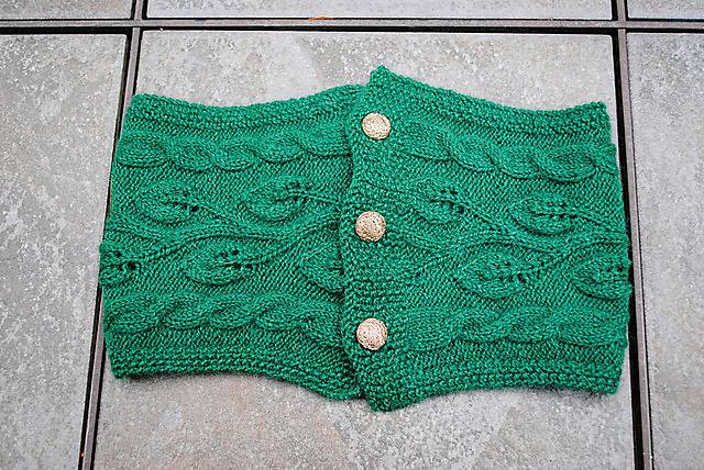 Ravelry: Braided Vines Cowl pattern by Robyn Rubins