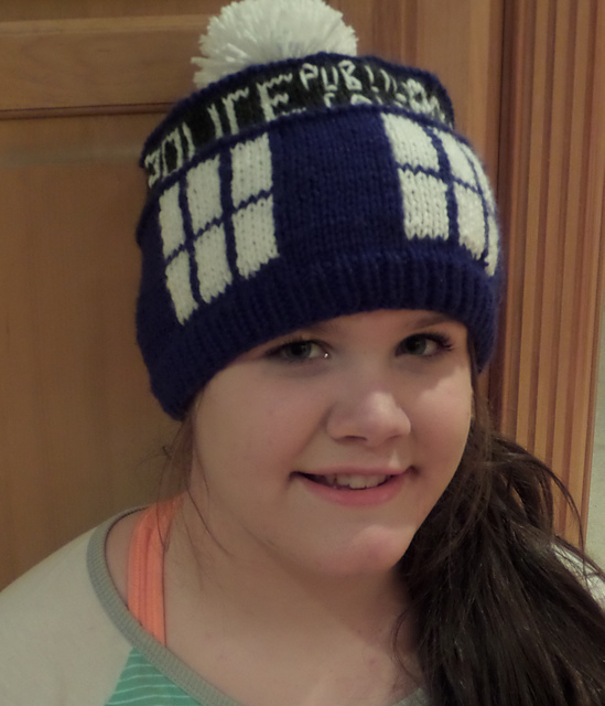 Ravelry: TARDIS hat pattern pattern by Kristin Tefft