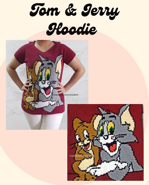 Ravelry: Tom and Jerry Hoodie pattern by Tehnaz Kotwal