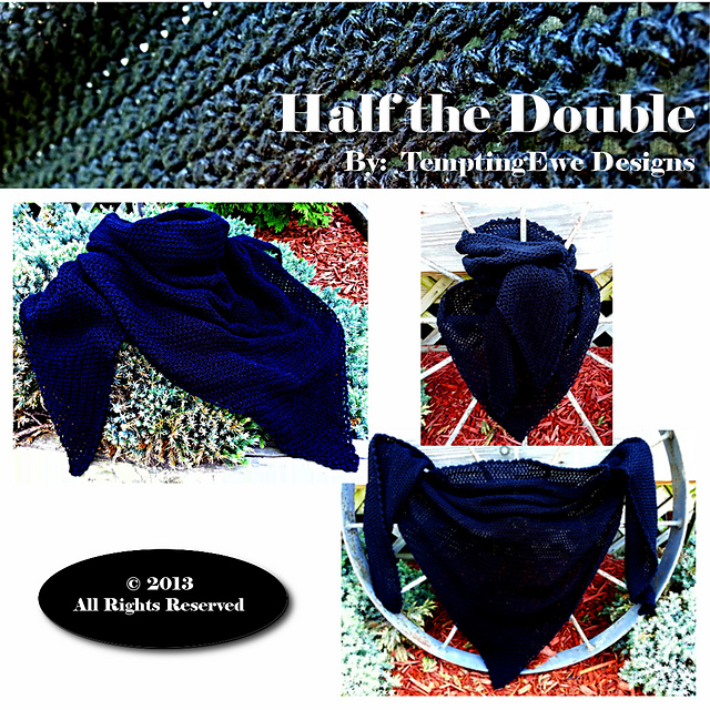 Ravelry: Half The Double pattern by TemptingEwe Designs