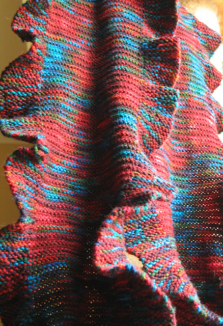 Ravelry: Ruffled Scarf pattern by Tina Lorin