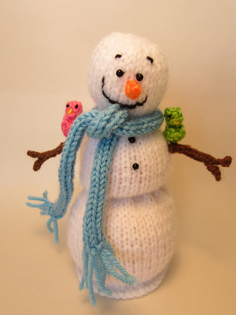 Ravelry: Tall Snowman Chocolate Orange Cover pattern by Tom and Beryl