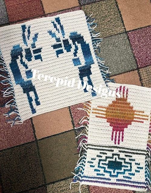 Ravelry: Kokopelli Mosaic 3 pattern by Teri Stoppiello
