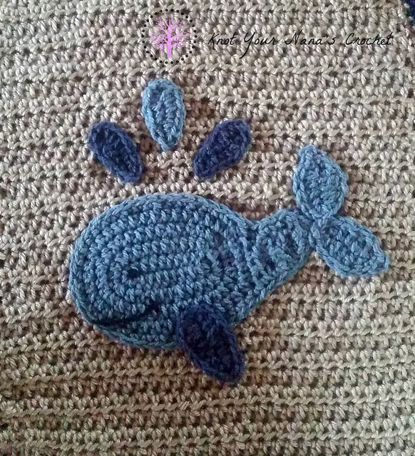 Ravelry: Whale Applique pattern by Teri Heathcote
