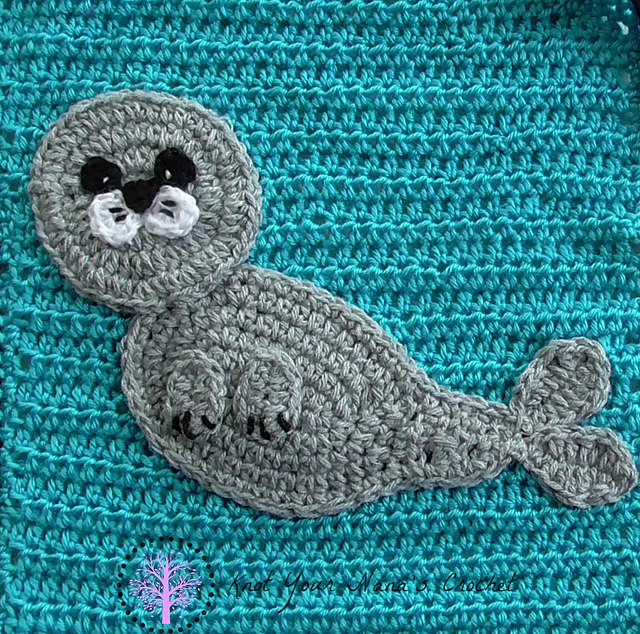 Ravelry: Seal Applique pattern by Teri Heathcote