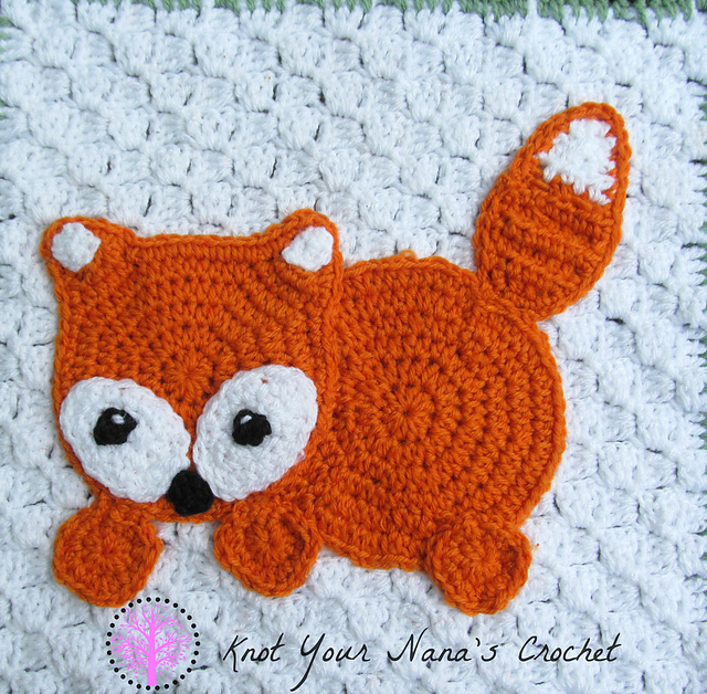Ravelry: Fox Applique pattern by Teri Heathcote