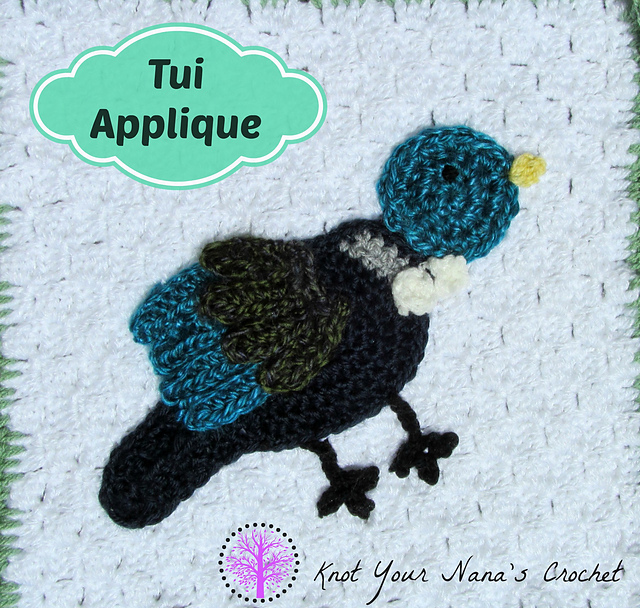 Ravelry: Tui Applique pattern by Teri Heathcote