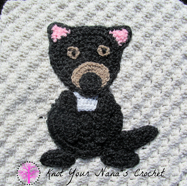 Ravelry: Tasmanian Devil Applique pattern by Teri Heathcote
