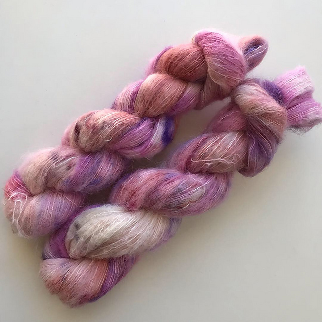 Ravelry: Love and Speckles Suri Silk Fluff