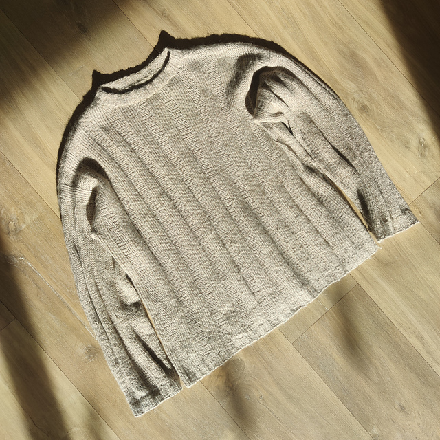 Ravelry: Basic Wide Ribbed Sweater pattern by Terrifik knits