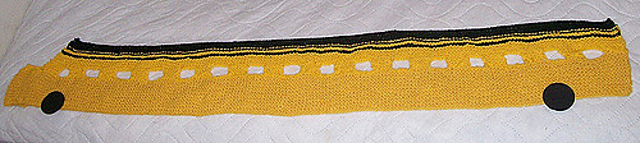 Ravelry: School Bus Scarf pattern by Terry L. Ross