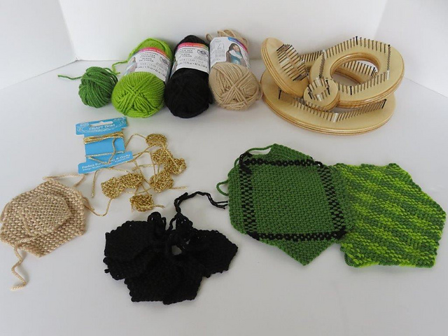 Ravelry: TexasGabi's TURTLE Hexagon Pin Loom: The Little Irishman Gnome