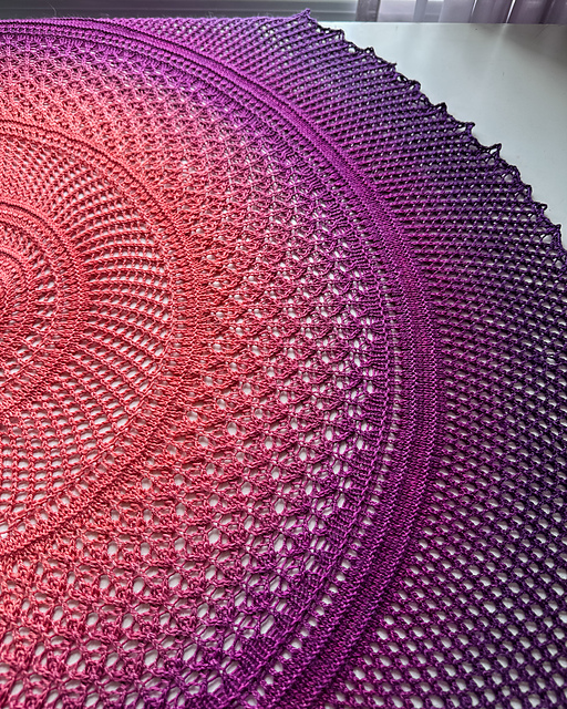 Ravelry: The Whirling Dervish Shawl pattern by The Blue Brick