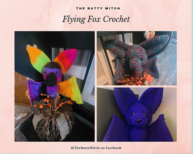 Ravelry: Fiona the Flying Fox pattern by The Batty Witch