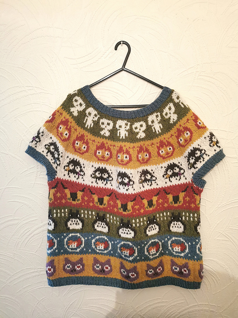 Ravelry: Magical Anime Knit Sweater pattern by THE BEARDED SEWIST