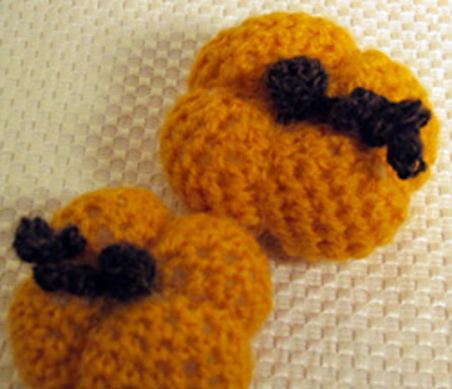 Ravelry: Stuffed Pumpkin pattern by Grace Lacheney