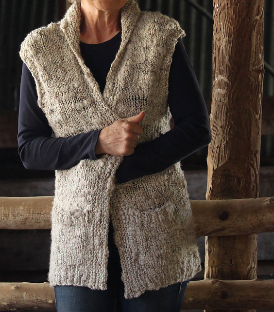 Ravelry: Robbie's Vest pattern by Catherine Rein