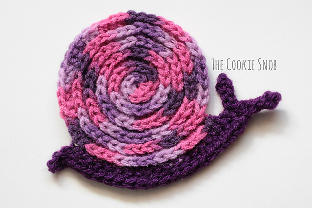 Ravelry: Snail Coaster pattern by Erin Sharp