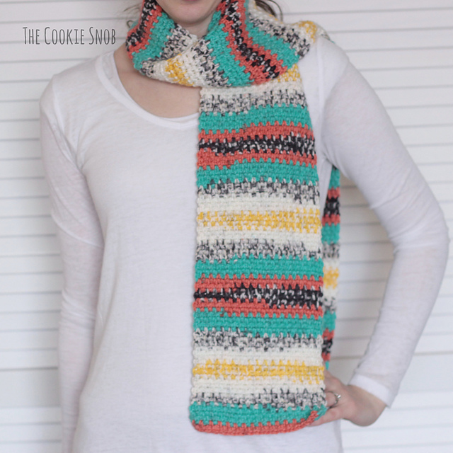 Ravelry: Simple Striped Scarf pattern by Erin Sharp