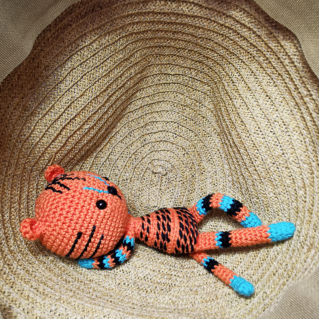 Ravelry: Tad the Tiger pattern by Lottie Ward