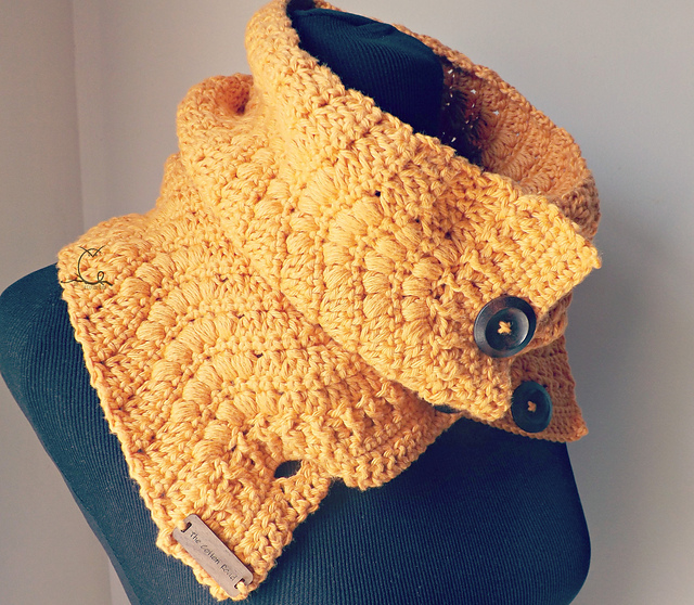 Ravelry: The Morgan Button Up Cowl pattern by The Cotton Road Designs