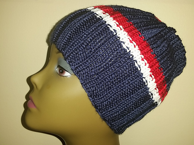 Ravelry: 2x2 Ribbed Beanie pattern by The Coukkii Jar Designs by Coukkii