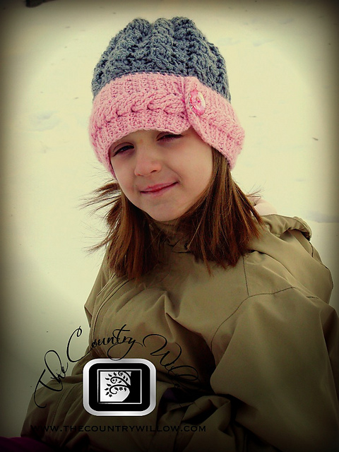 Ravelry: Rocking The Cables Hat pattern by Country Willow Designs