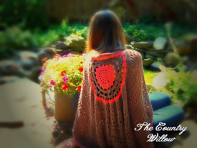 Ravelry: Three Season Poncho pattern by Country Willow Designs