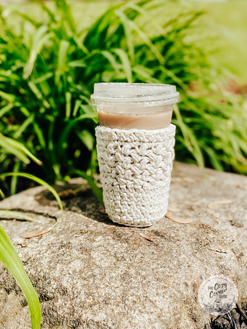Ravelry: Cold Brew Cozy pattern by Mia Busby