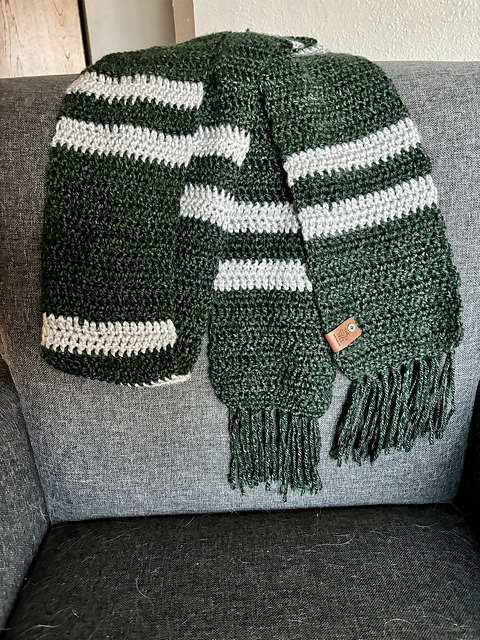 Ravelry: Easy Double Crochet Scarf pattern by The Cozy Tree