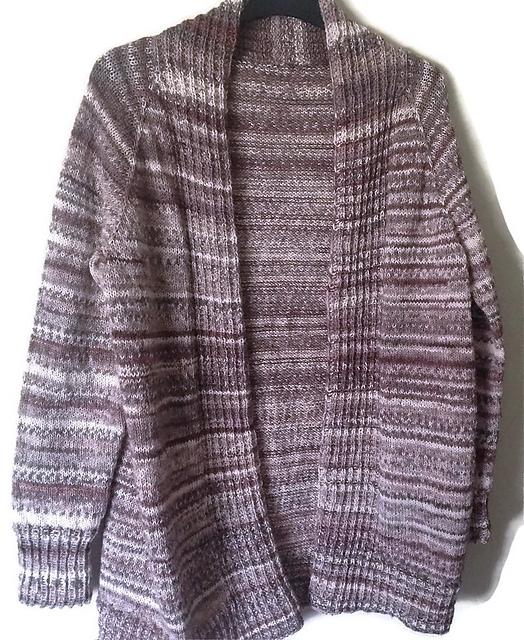 Ravelry: TheCraftyTyke's Brown Cardigan