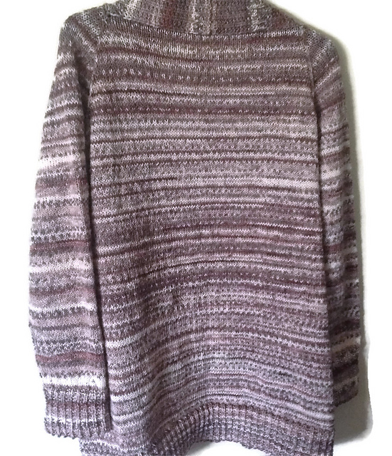 Ravelry: TheCraftyTyke's Brown Cardigan