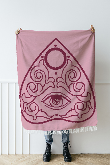 Ravelry: Ouija Planchette Eye pattern by Leigh Anne Webb