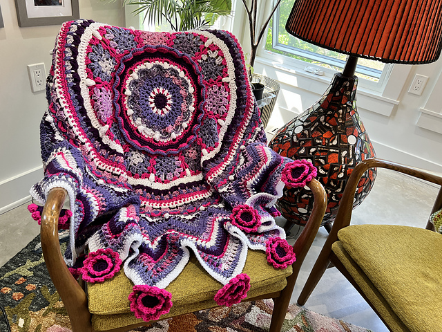 Ravelry: Study of Complicated Blanket pattern by Michael Sellick