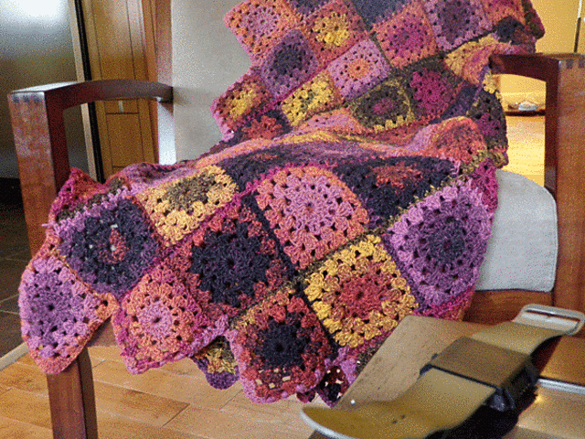 Ravelry: Bumble Berry Pie Afghan pattern by Michael Sellick