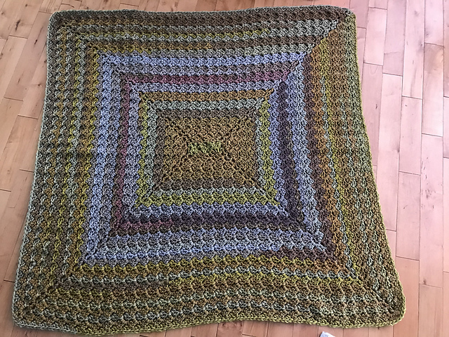 Ravelry: Rectangle Blanket C2Cx4 pattern by Michael Sellick