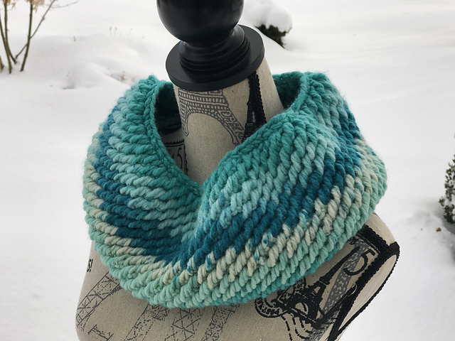 Ravelry: Reversible Cowl pattern by Michael Sellick
