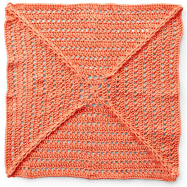 Ravelry: One Pound Ladder Square pattern by Michael Sellick
