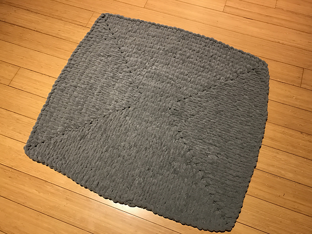 Ravelry: My First Knit Rectangle Blanket pattern by Michael Sellick