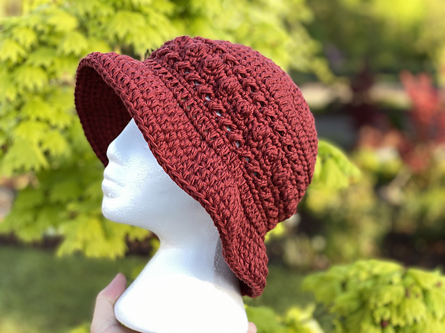 Ravelry: Adult Hugs and Kisses Sun Hat pattern by Michael Sellick