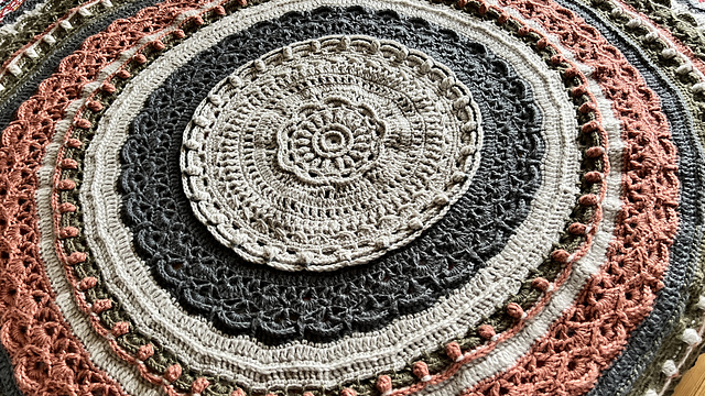 Ravelry: Study of Worsted Rage Blanket pattern by Michael Sellick